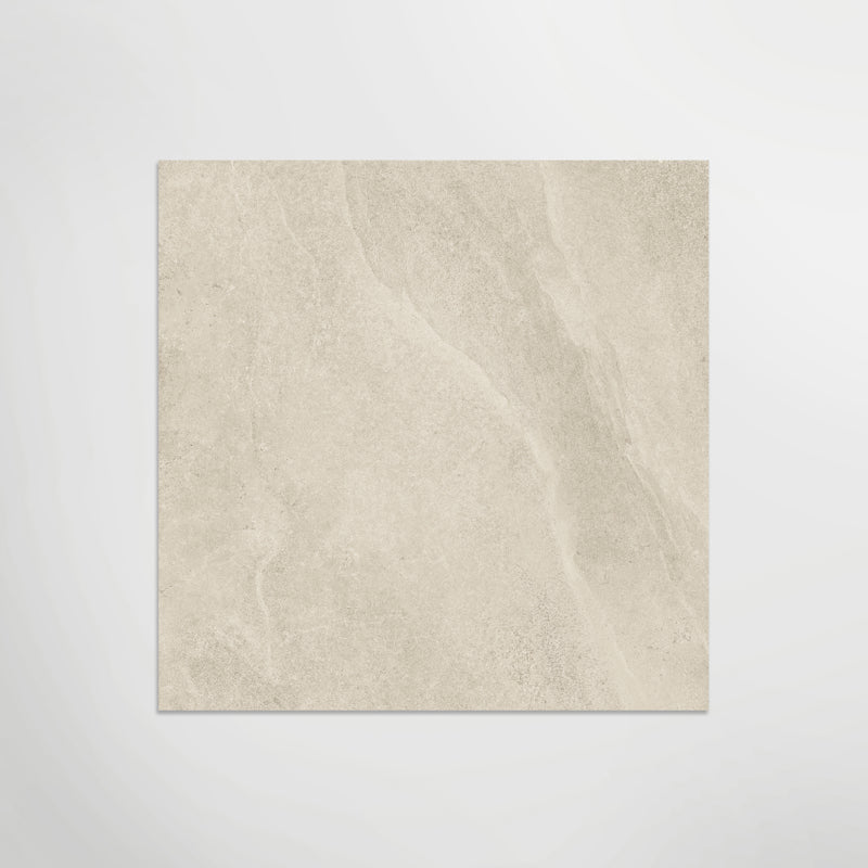 Bergen Ivory Porcelain Limestone Effect Bathroom Floor Tiles